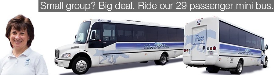 Silver Fox Coach Bus Tours banner - Fox Tours & Silver Fox Motor Coaches